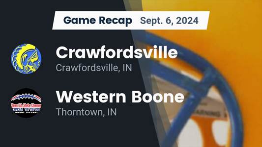 Football Recap: Western Boone Victorious