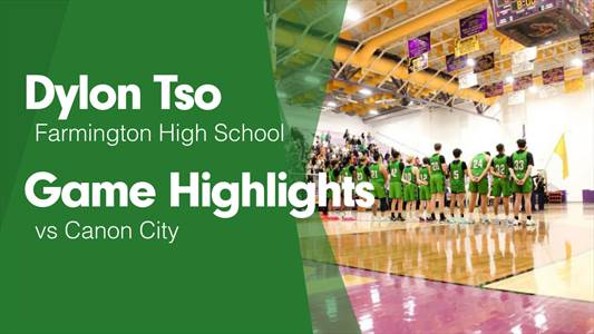 Dylon Tso Game Report: vs Piedra Vista
