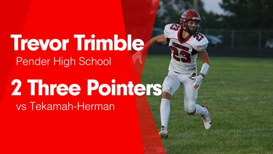 Trevor Trimble Game Report: vs Bancroft-Rosalie