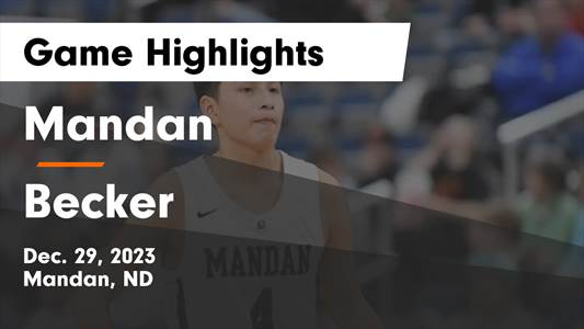 Mandan has no trouble against Becker