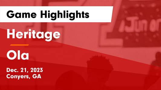 Basketball Game Recap: Ola Mustangs vs. Arabia Mountain Rams