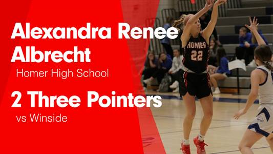 Basketball Recap: Alexandra Albrecht's Big Game Can't Quite Lead Homer ...