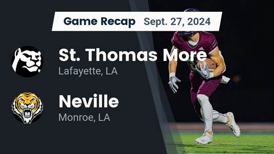 Football Game Preview: St. Thomas More Cougars vs. Westgate Tigers