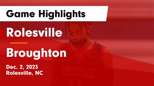 Basketball Game Recap: Broughton Capitals vs. Rolesville Rams