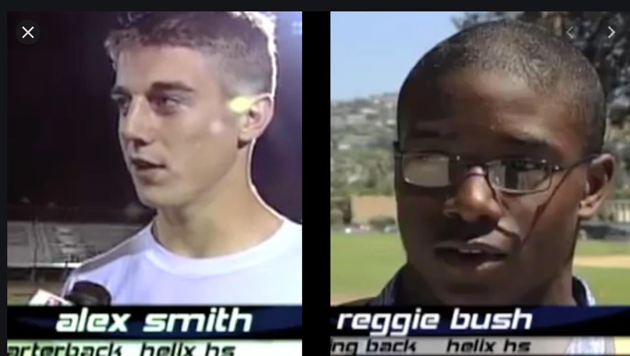 Alex Smith and Reggie Bush: Best backfield duo in high school football ...