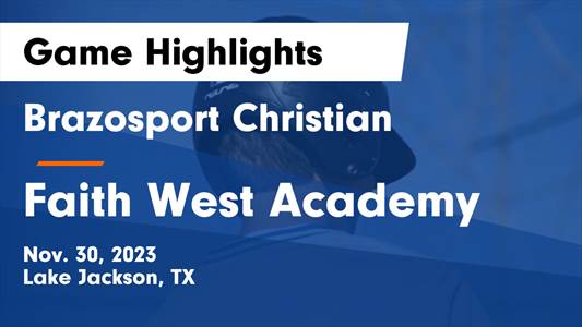 Brazosport Christian triumphant thanks to a strong effort from Luke Coburn