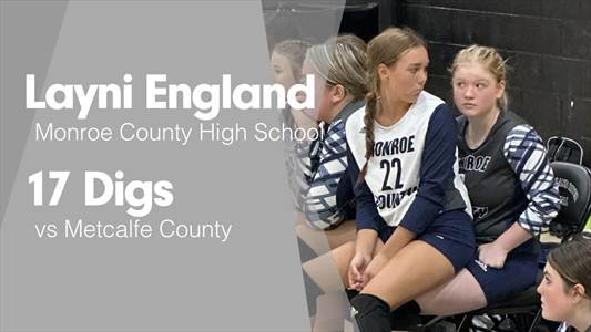 Softball Recap: Layni England can't quite lead Monroe County over Hart ...