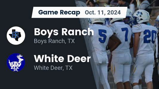 Football Game Preview: Boys Ranch Roughriders vs. Claude Mustangs