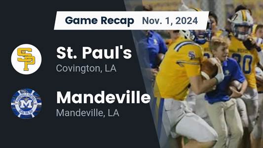 Football Game Preview: St. Paul's Wolves vs. Covington Lions