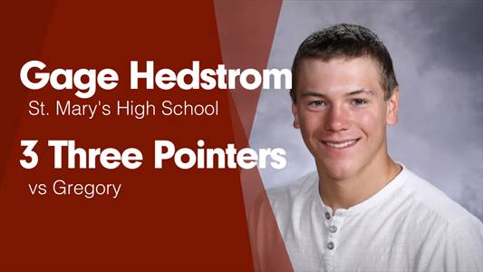 Basketball Recap: Gage Hedstrom's Big Game Can't Quite Lead St. Mary's ...