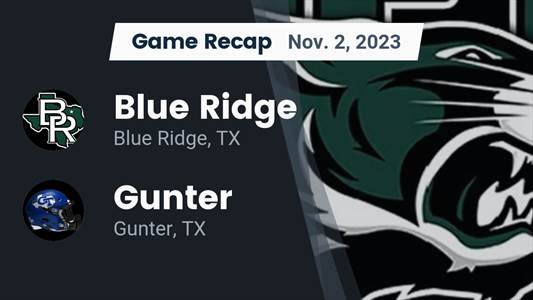 Football Game Recap: Blue Ridge Tigers vs. Gunter Tigers