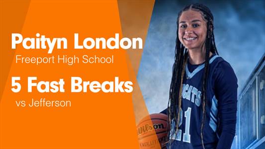 Paityn London Game Report: vs Eastland