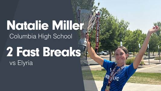 Natalie Miller Game Report: vs Clearview