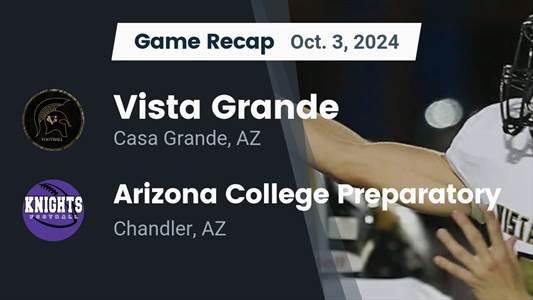 Football Game Preview: Vista Grande Spartans vs. Rincon/University Rangers