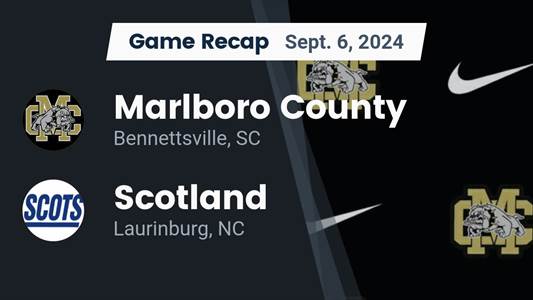 Football Recap: Marlboro County Triumphant Thanks to a Strong Effort ...