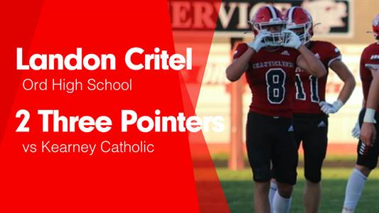 Landon Critel Game Report: vs O'Neill