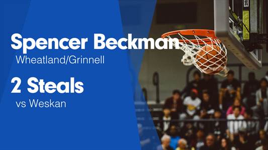 Spencer Beckman Game Report: vs Cheylin