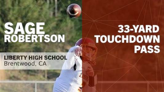 Football Recap: Liberty Falls Despite Strong Effort from Sage Robertson