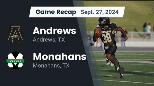 Football Recap: Andrews' Rushing Attack Does It Again