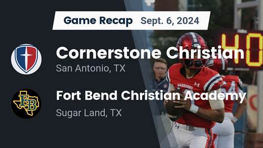 Football Recap: Cornerstone Christian Comes Up Short Despite Christian ...