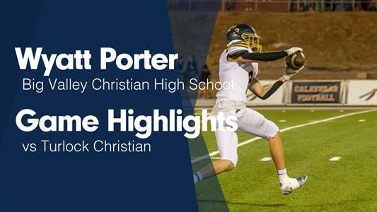 Wyatt Porter Game Report: @ River Islands