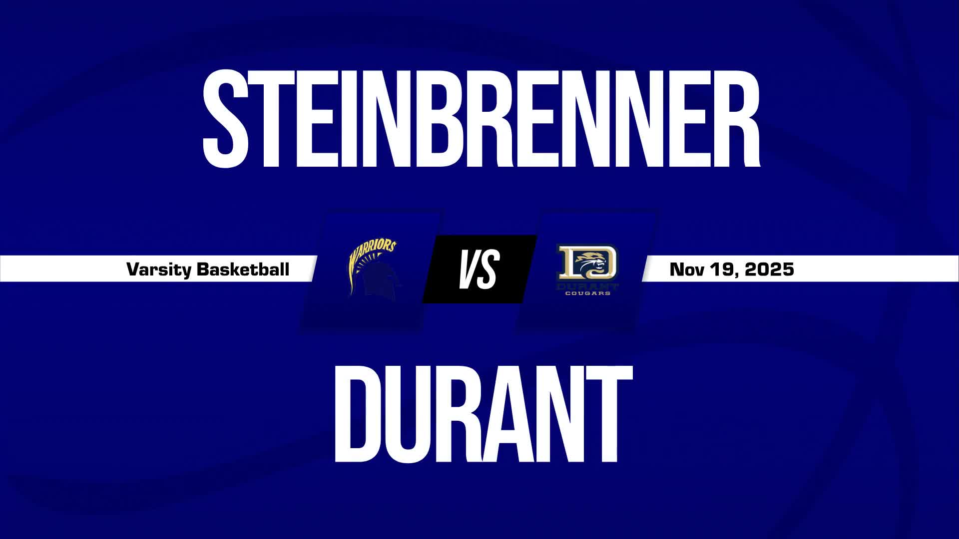 Josiah Cook Game Report: vs Steinbrenner