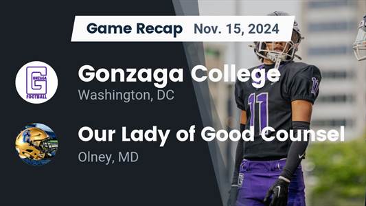 Football Recap: Our Lady of Good Counsel's Run of Three Straight ...