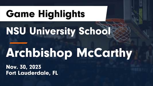 Archbishop McCarthy piles up the points against Divine Savior Academy