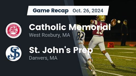 Football Game Preview: Catholic Memorial Knights vs. Wellesley Raiders