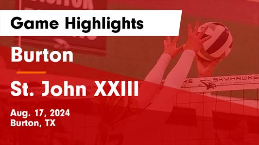 Volleyball Game Preview: Burton Panthers vs. Hearne Eagles