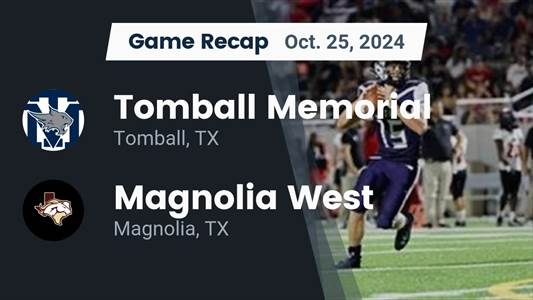 Football Recap: Magnolia West Falls Despite Big Games from Sam Gomez ...