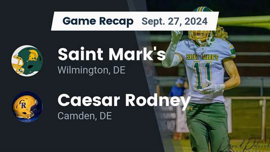 Football Recap: Caesar Rodney Triumphs