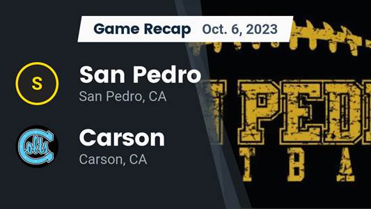 Football Game Recap: Carson Colts vs. Gardena Panthers