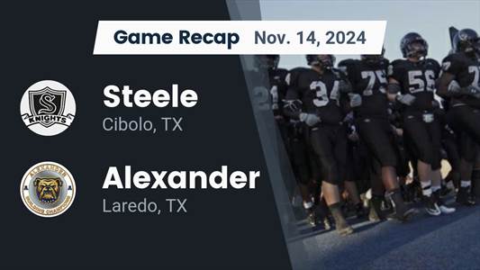 Football Recap: Steele Takes Down Pharr-San Juan-Alamo in a Playoff Battle