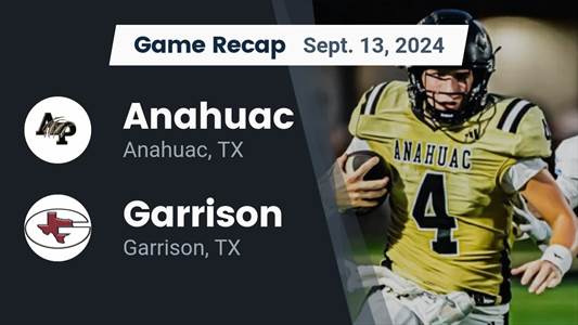 Football Game Preview: Anahuac Leaves Home