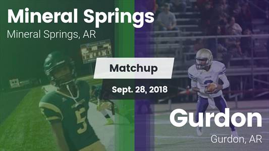 Football Game Recap: Gurdon vs. Mineral Springs
