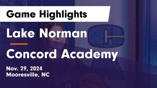 Basketball Game Preview: Concord Academy Eagles vs. Myers Park Mustangs