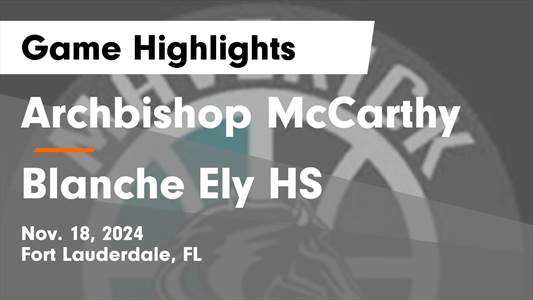 Basketball Game Preview: Archbishop McCarthy Mavericks vs. Key West Conchs