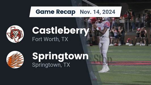 Football Game Preview: Springtown Porcupines vs. Sulphur Springs Wildcats