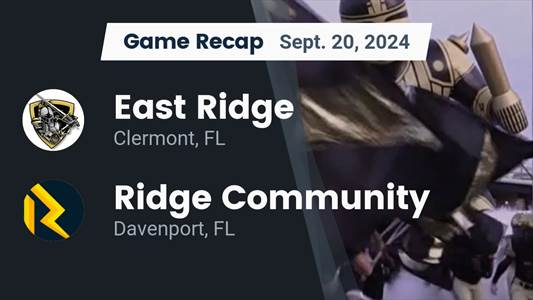 Football Recap: Uriah Maynard Leads East Ridge to Victory over Celebration