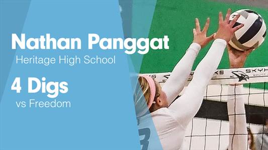 Volleyball Recap: Alvin Ella and Nathan Panggat Secure Win for Heritage