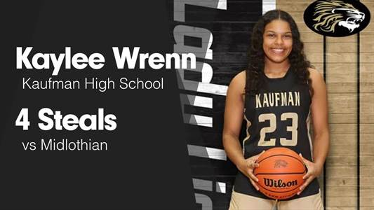 Kaylee Wrenn Game Report: vs Wills Point