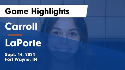 Volleyball Recap: Emma Hull's Big Game Can't Quite Lead La Porte over ...