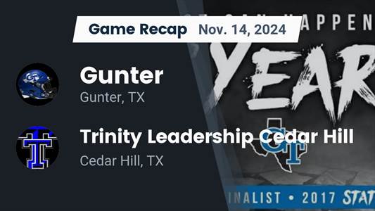 Football Game Preview: Gunter Tigers vs. Wall Hawks