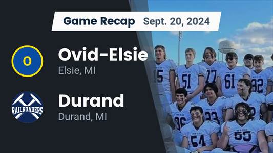 Football Game Preview: Durand Railroaders vs. Bath Fighting Bees
