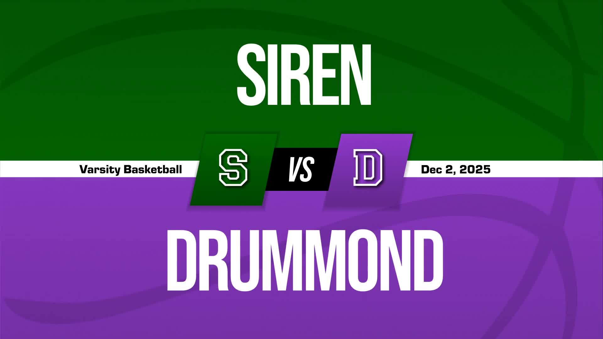 Basketball Game Preview: Siren Dragons vs. Turtle Lake Lakers