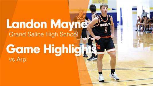 Landon Mayne Game Report: @ Eustace