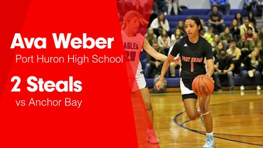 Ava Weber Game Report: @ St. Clair