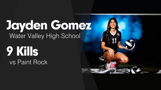 Jayden Gomez Game Report: @ Paint Rock