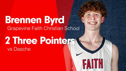 Brennen Byrd Game Report: vs Fort Worth Christian